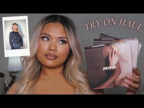 SKIMS try on haul 2021 🤎
