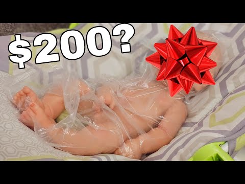 Two MYSTERY Silicone baby dolls for $200?!! 