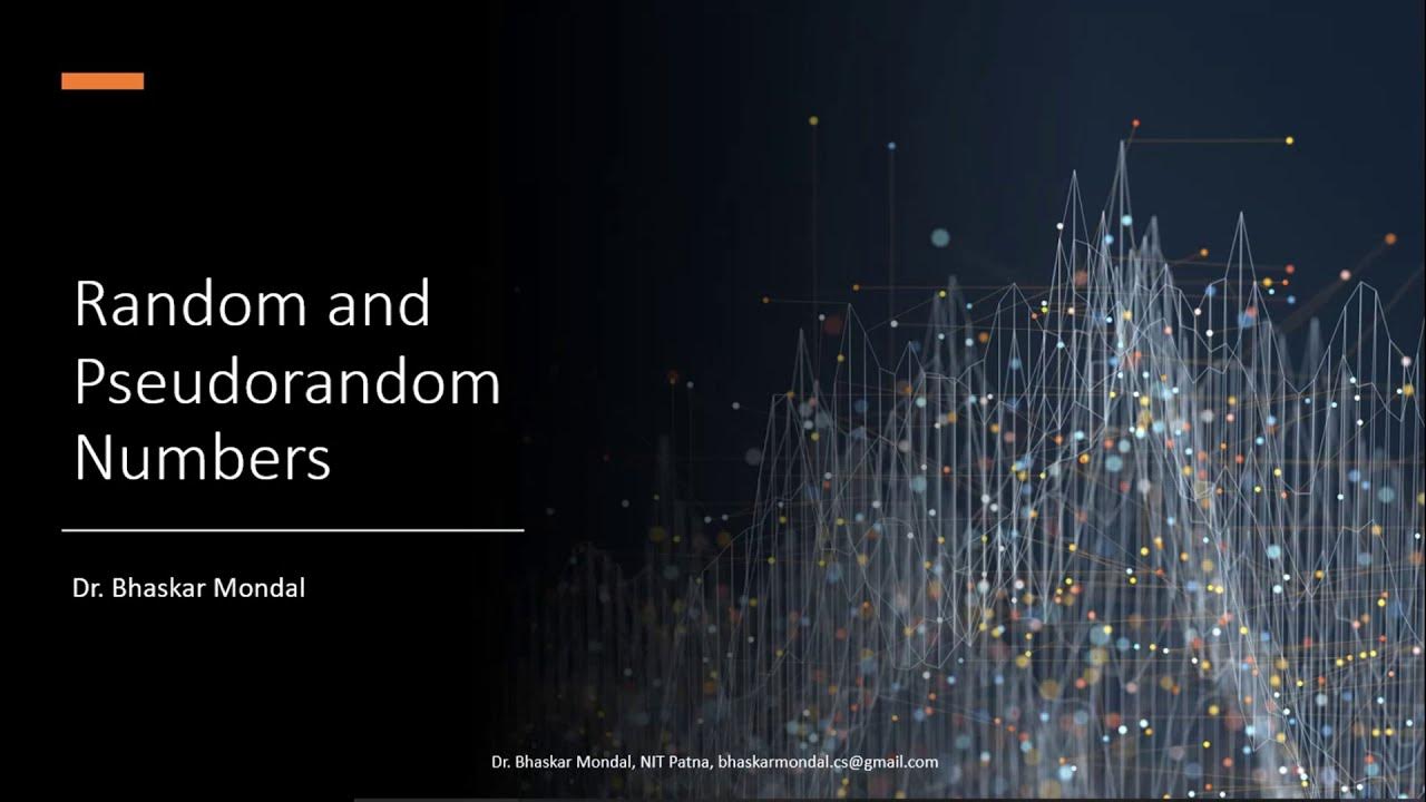 Cryptographic Pseudorandom Number Generator (PRNG), TRNG - YouTube