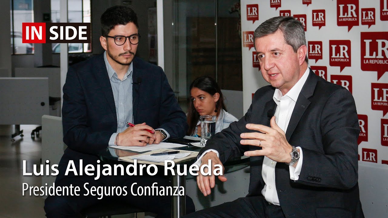 Luis Alejandro Rueda, presidente de Seguros Confianza en Inside LR ...