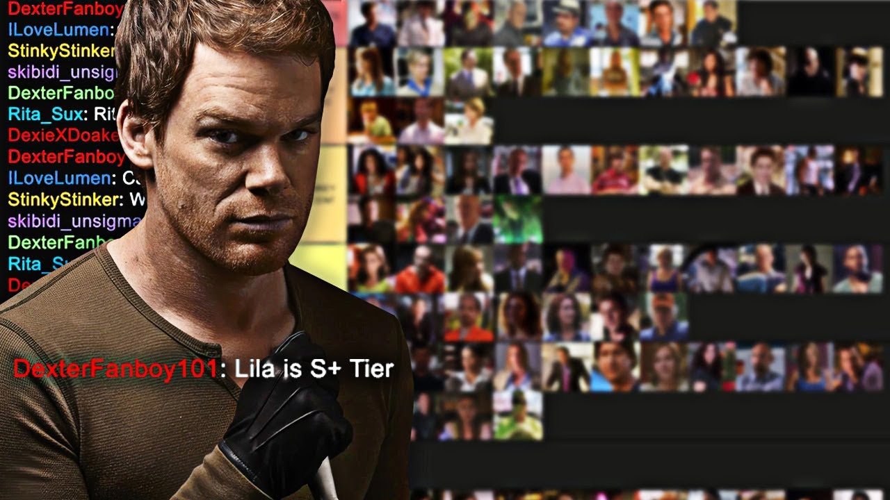 Ranking EVERY Character in Dexter (With Chat) - YouTube