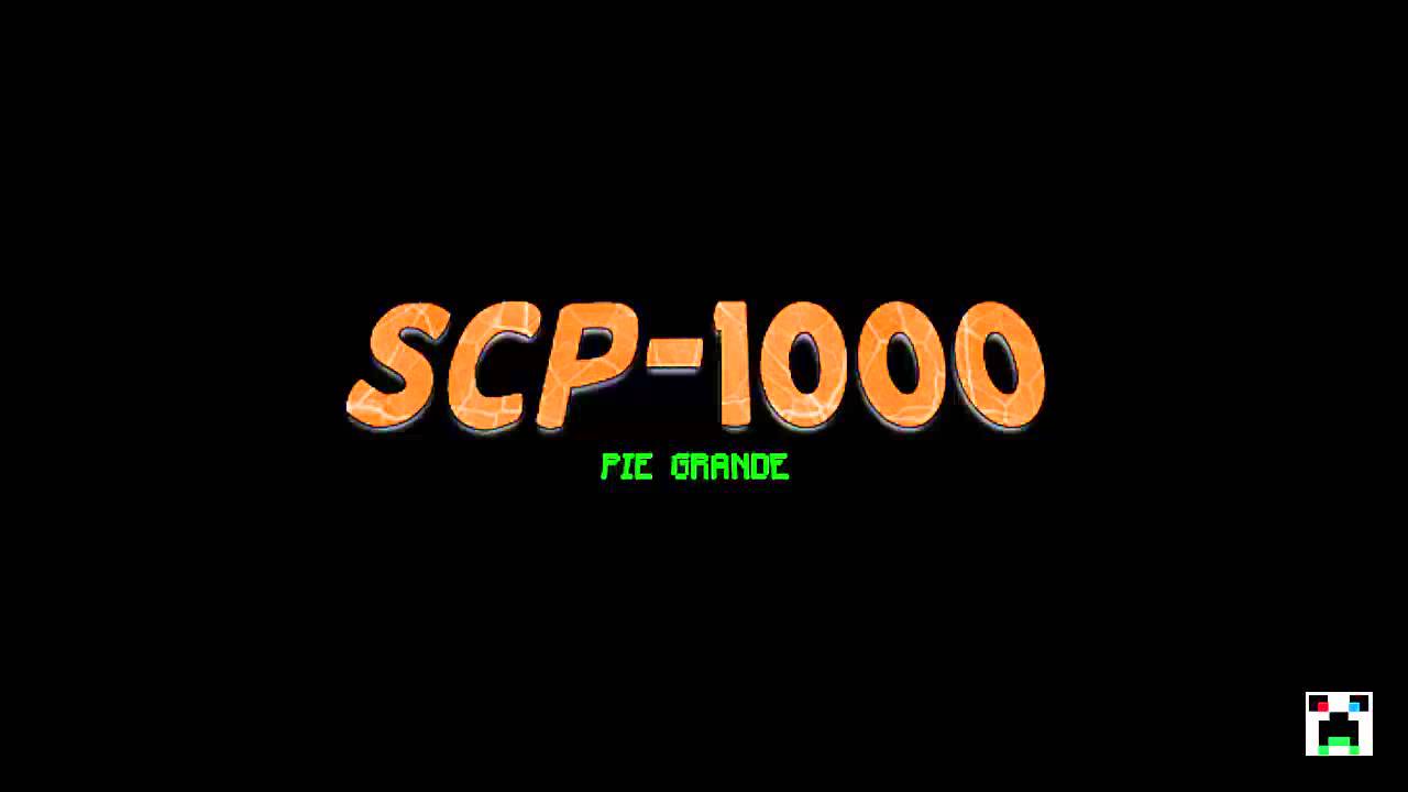 SCP-1000 Documento Alpha-1596-1000 - YouTube
