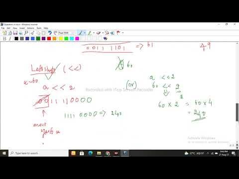 Bitwise Operators in Java in Tamil - YouTube
