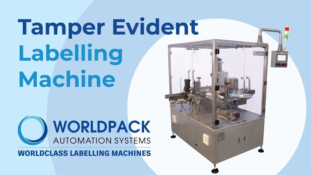 Tamper Evident Labelling Machine - YouTube