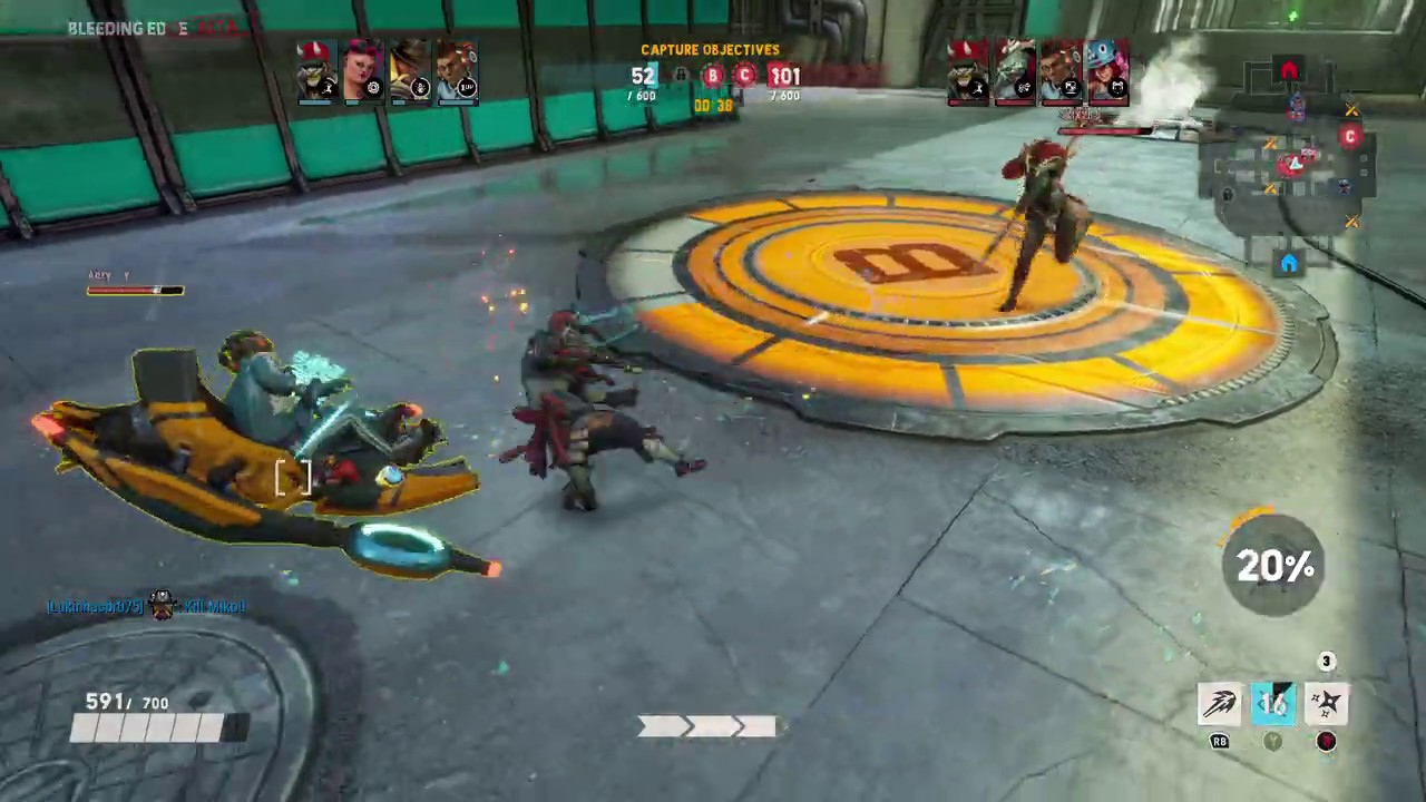 Bleeding Edge gameplay 3: Daemon main - YouTube