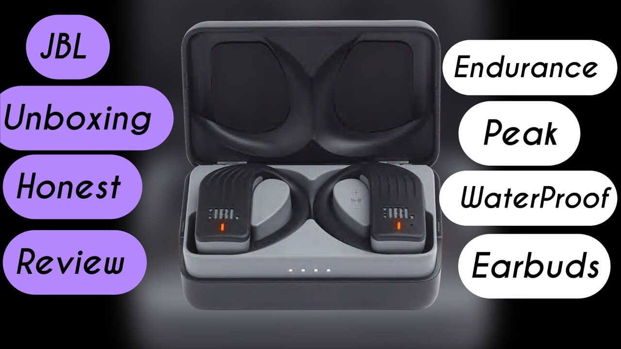 Endurance peak waterproof True EarbudsUnboxing & Review/JBL Endurance ...