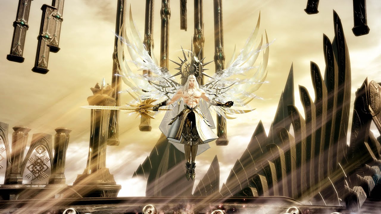 [PL] Lost Ark - Kayangel Abyss Dungeon (Gate 1-4 Hard) - Paladin - YouTube