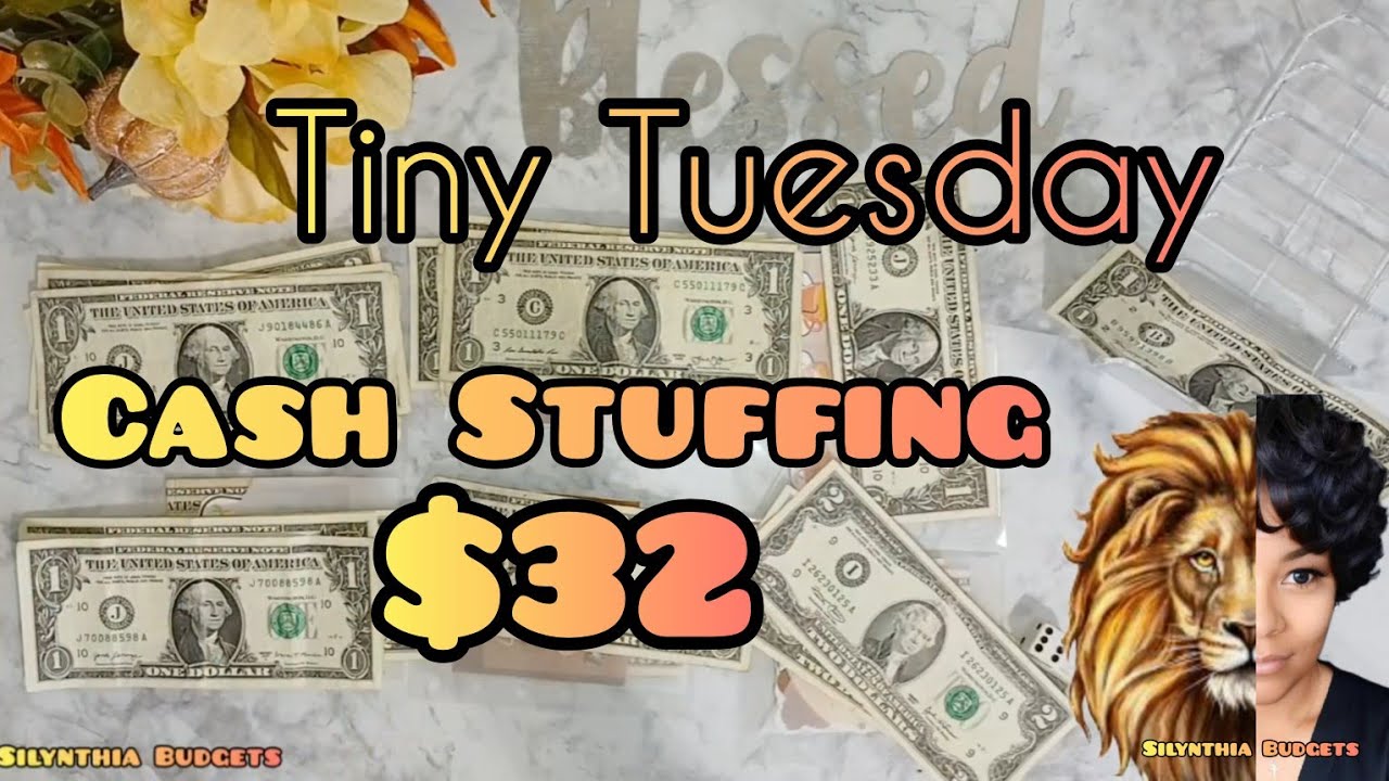 Tiny Tuesday 💸 | Cash Stuffing Savings Challenges 💰 - YouTube