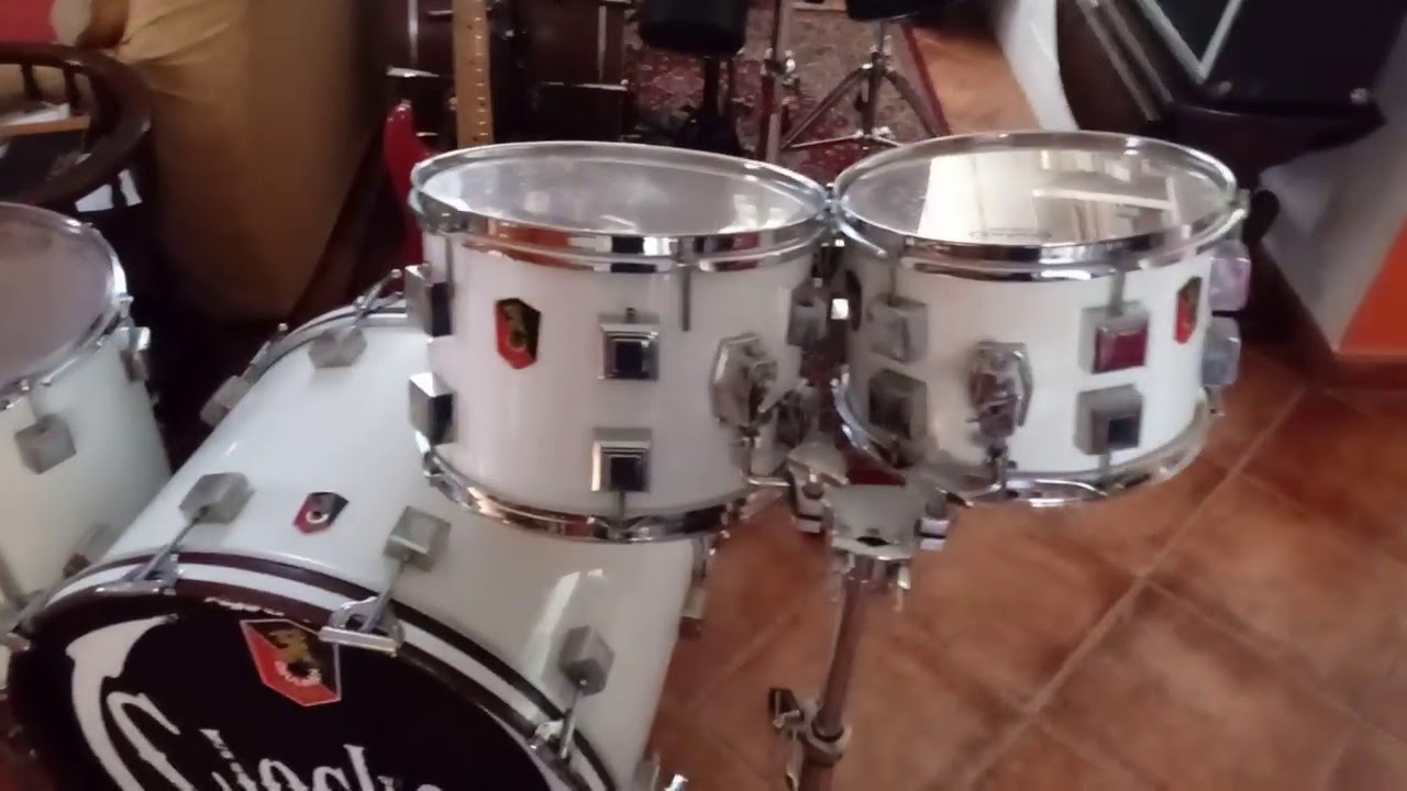 EDDIE RYAN Custom Drums 1982. - YouTube