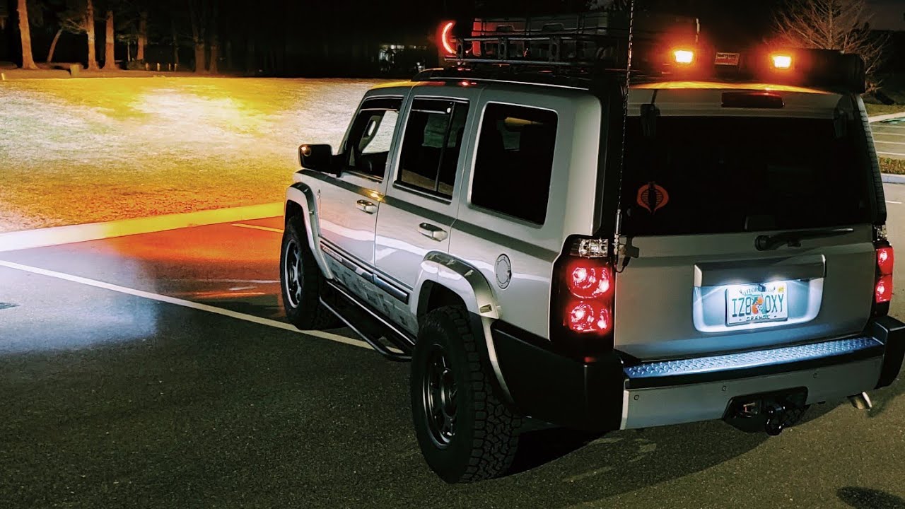 How To Wire LED Reverse/Chase Lights And Every Lighting Mod For My Jeep ...