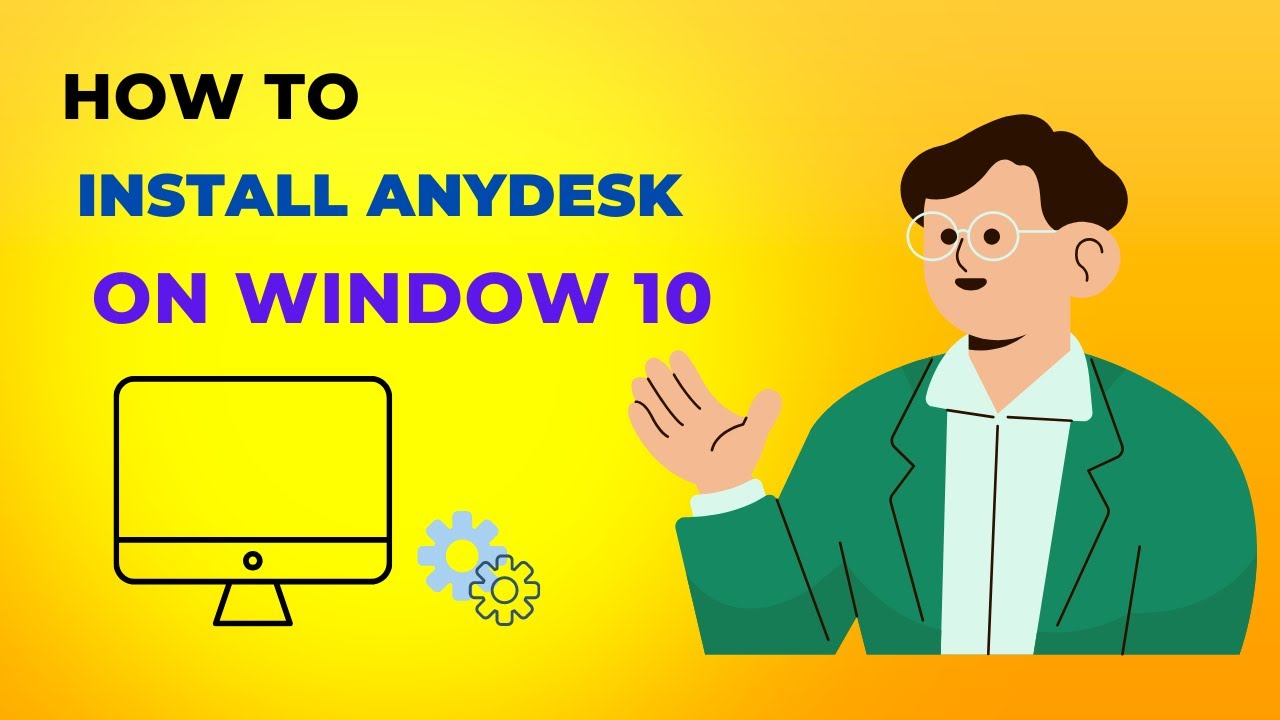 How To Install Any Desk On Window 10 In PC by waheed ahmad babar - YouTube