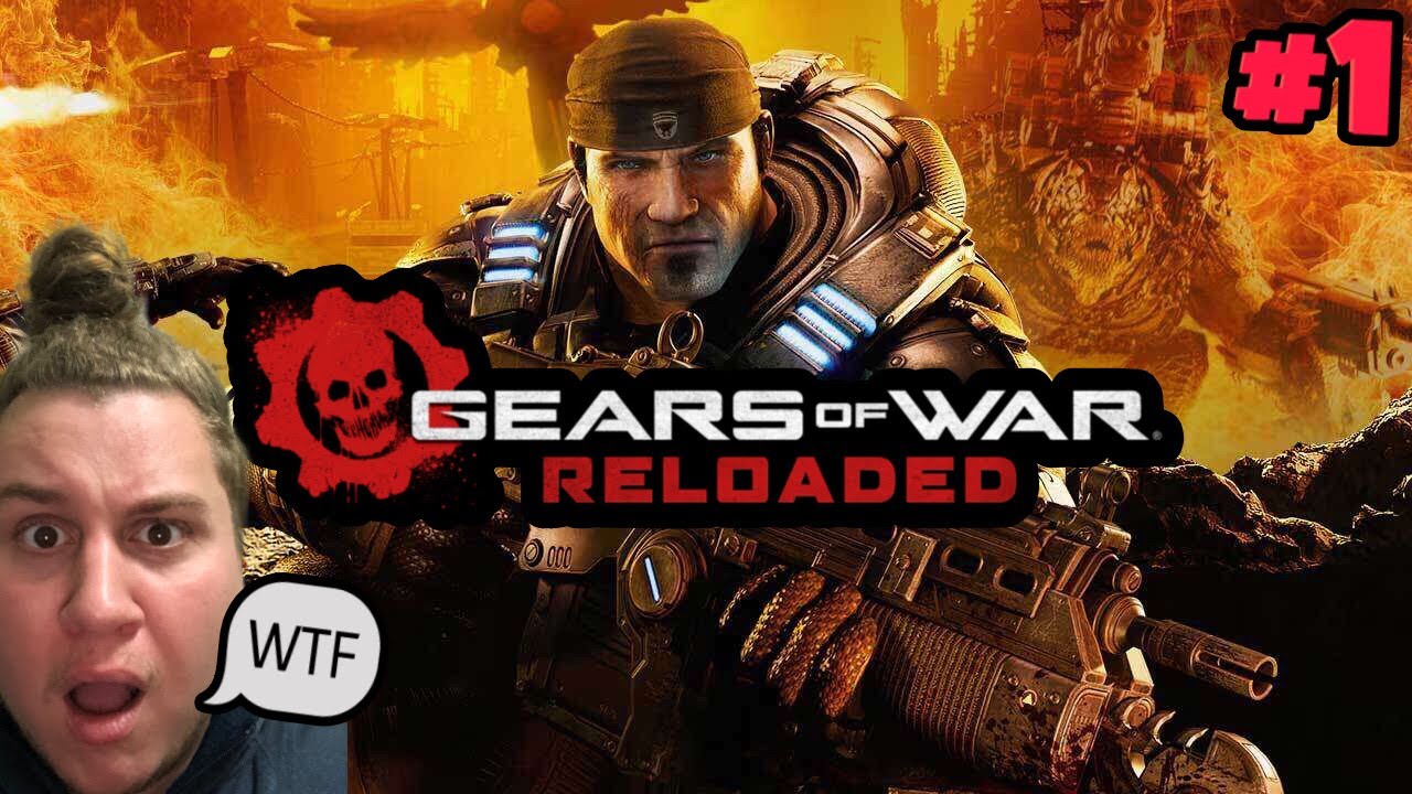 Playstation Guy Plays Gears of War for the FIRST TIME | Gears of War ...