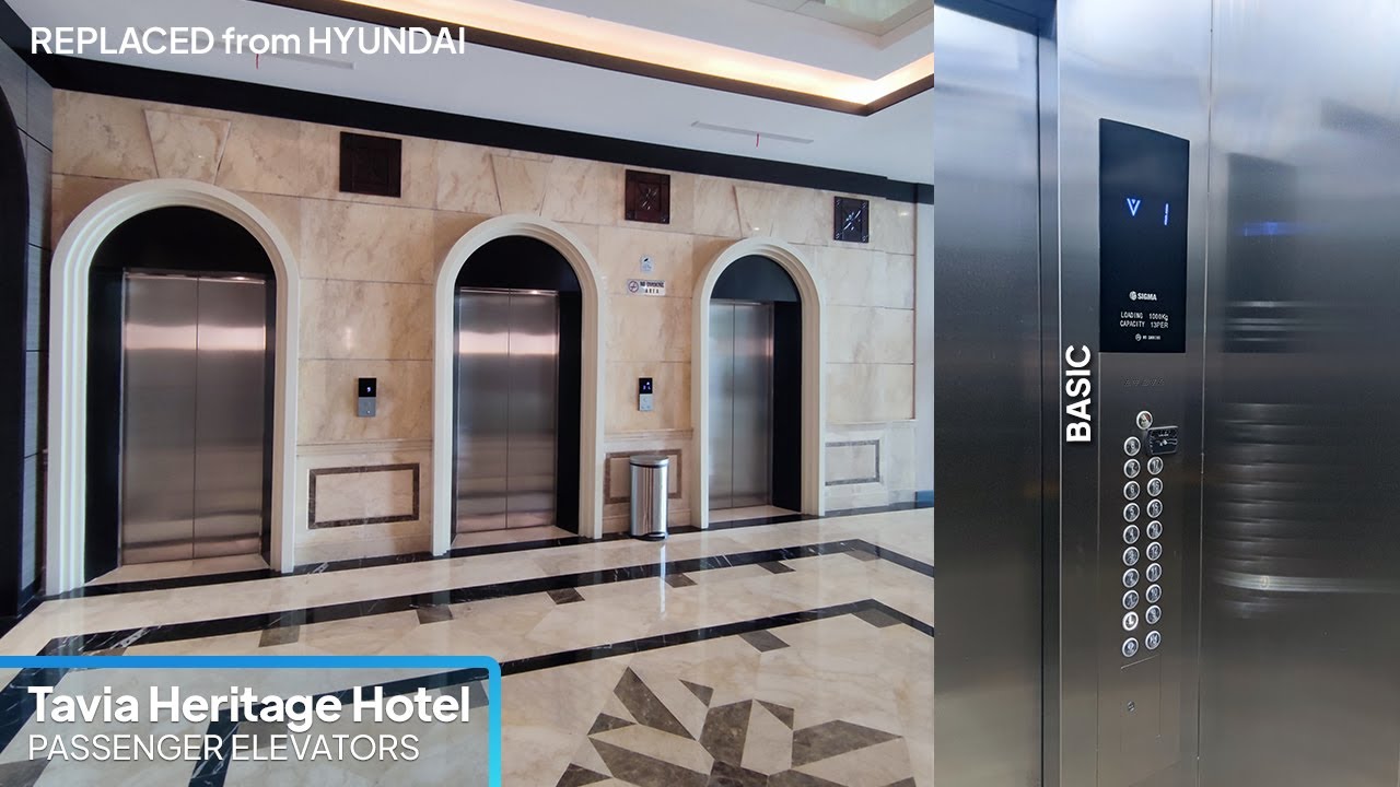 Brand New Sigma Elevators - Tavia Heritage Hotel, Cempaka Putih, Jakarta - YouTube