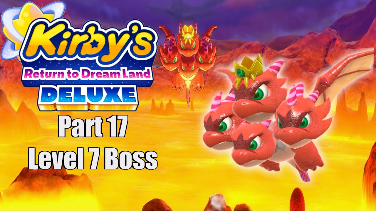 KIRBY’S RETURN TO DREAMLAND DELUXE WALKTHROUGH PART 17 - Level 6 ...