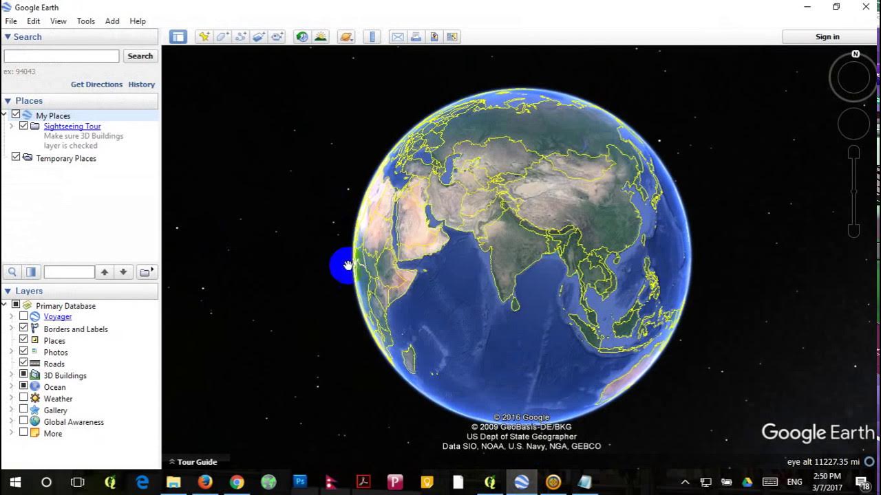Converting GPS data into KML file and uploading to Google earth. - YouTube