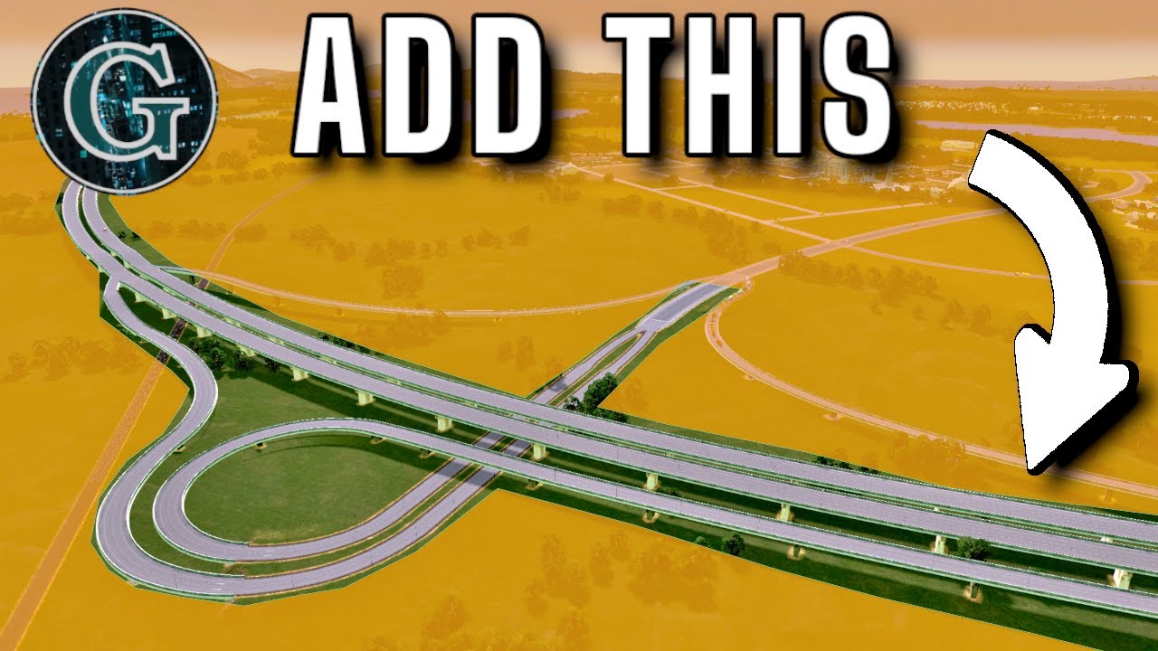 Trumpet Interchange & Adding a Highway Future Planning Cities Skylines ...
