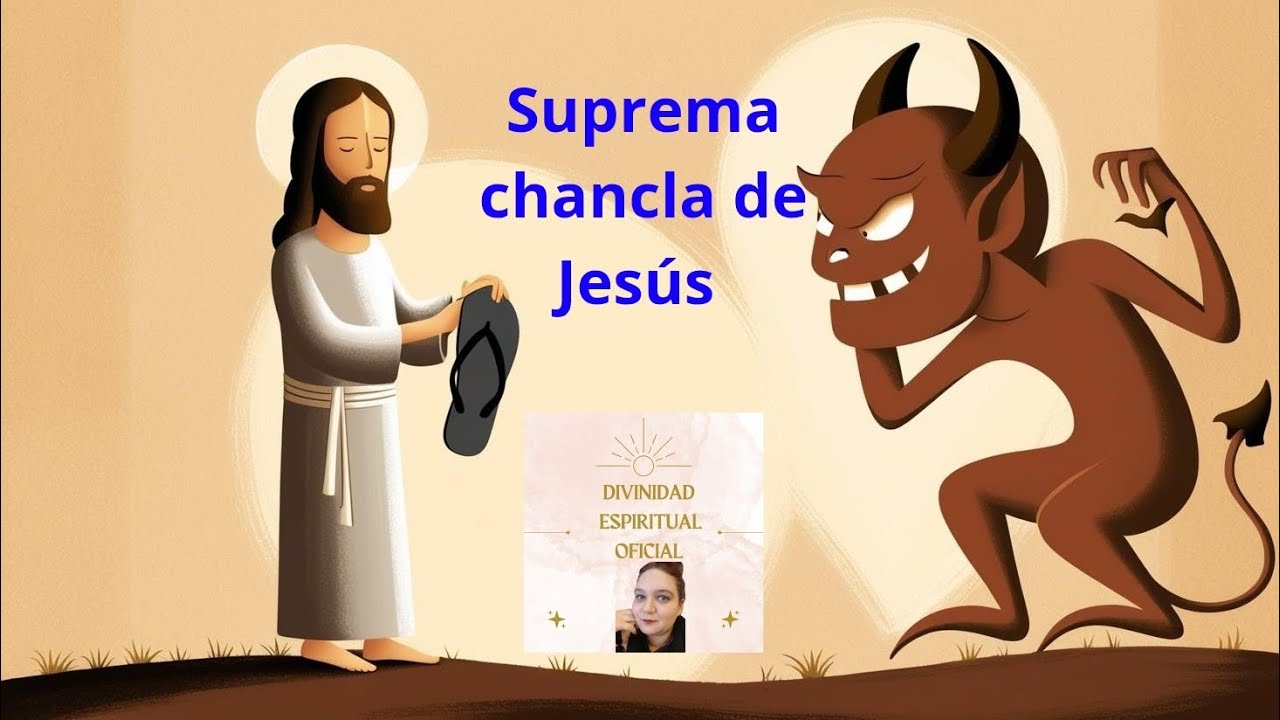 Suprema chancla de Jesús #parati de #jesuschrist - YouTube