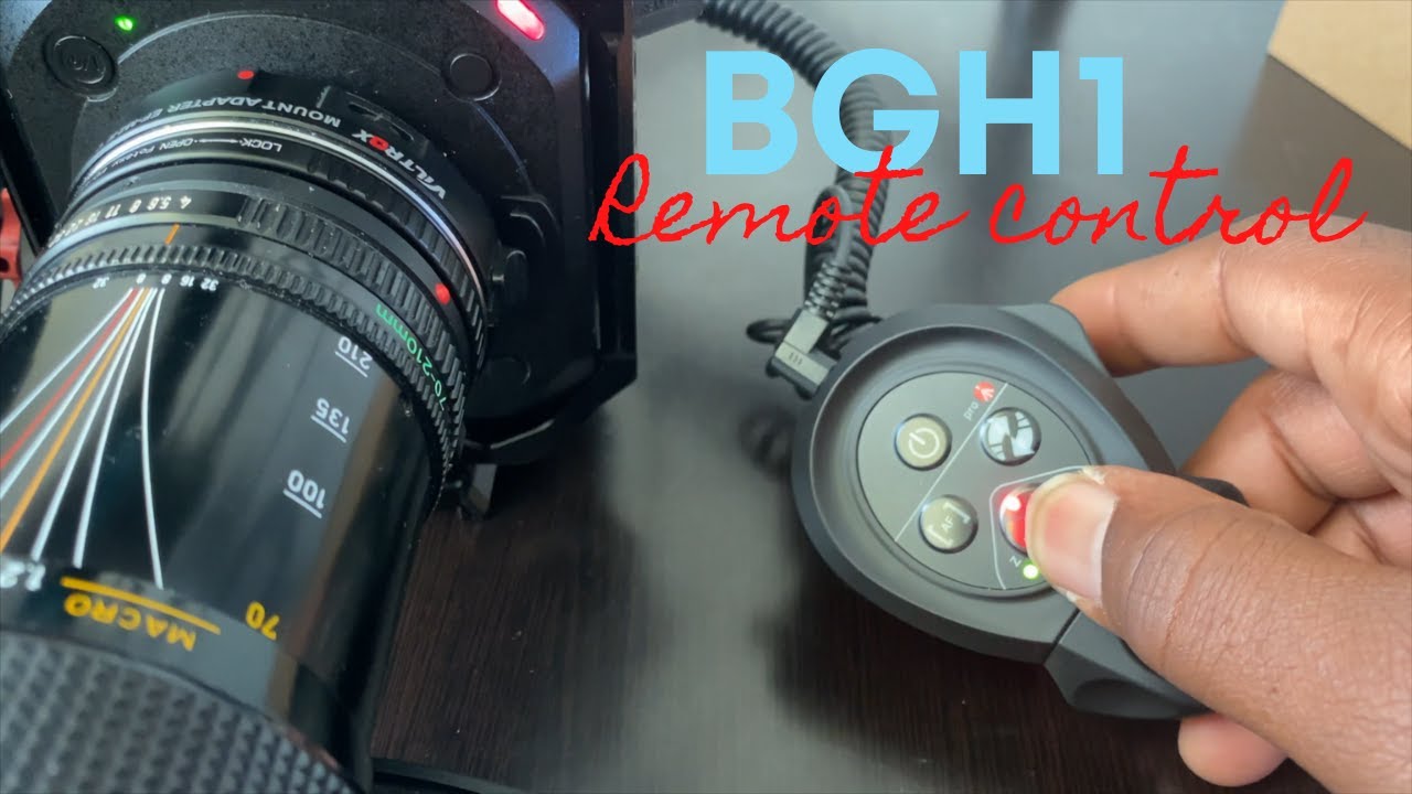 PANASONIC BGH1 REMOTE CONTROL - YouTube