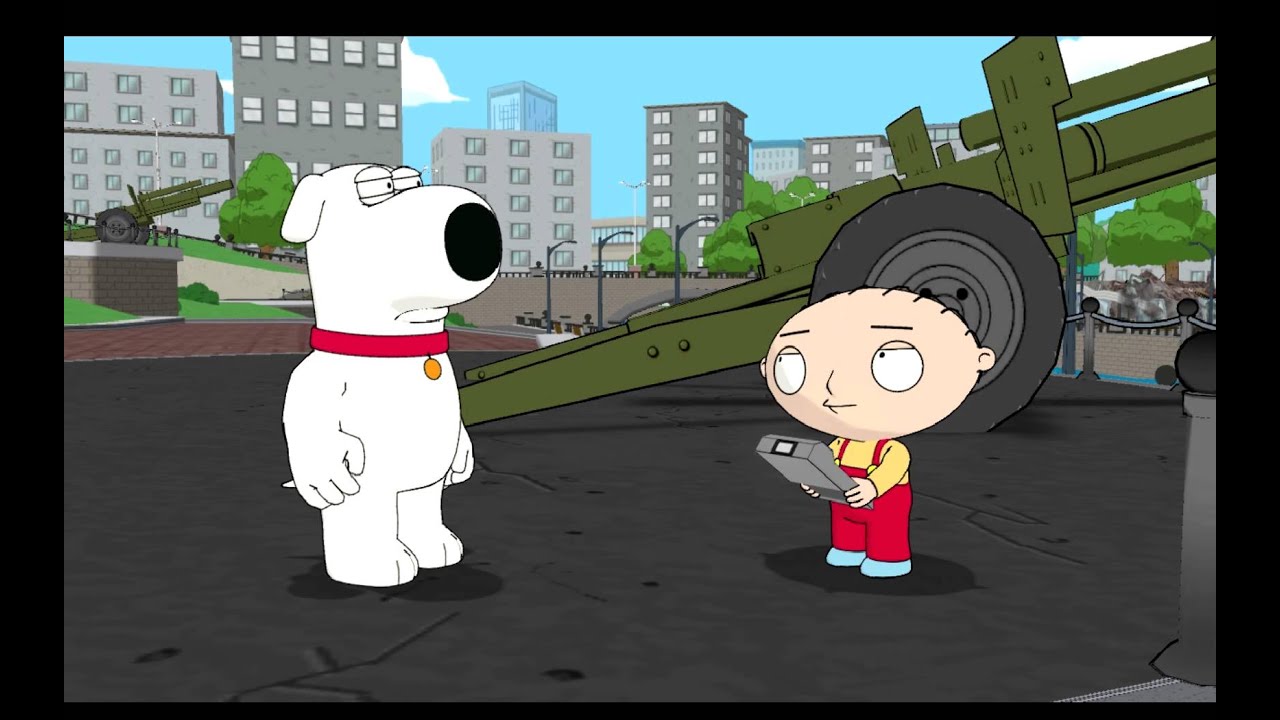 Family Guy back to the multiverse: Defeated Crippletron cutscene - YouTube
