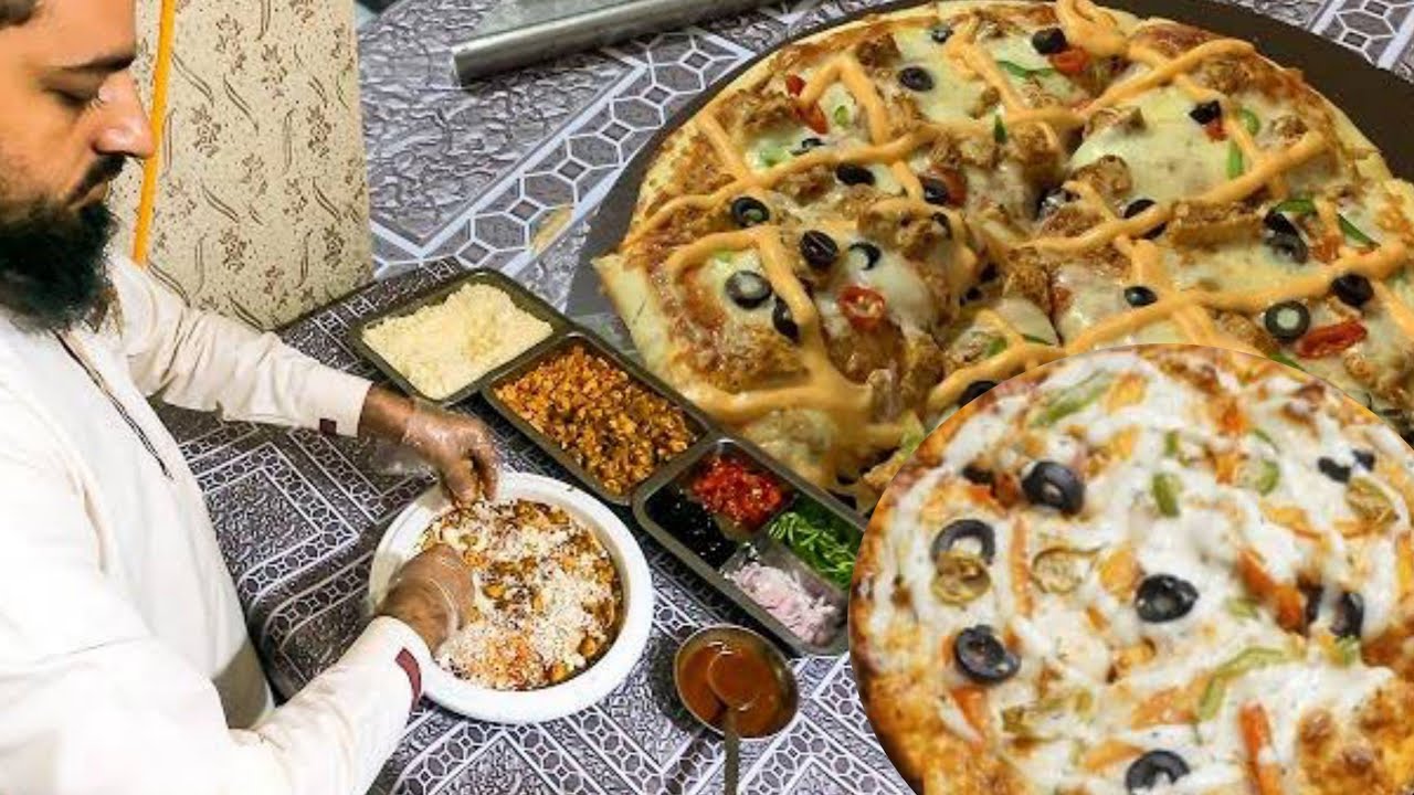 special fast food | delicious pizza | pakistani food - YouTube