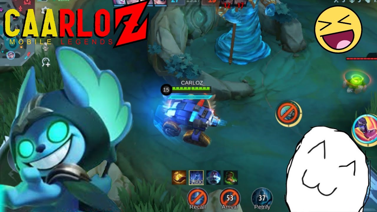 Johnson INSANO en Hyper Fusion Mobile legends - CAARLOZ - YouTube