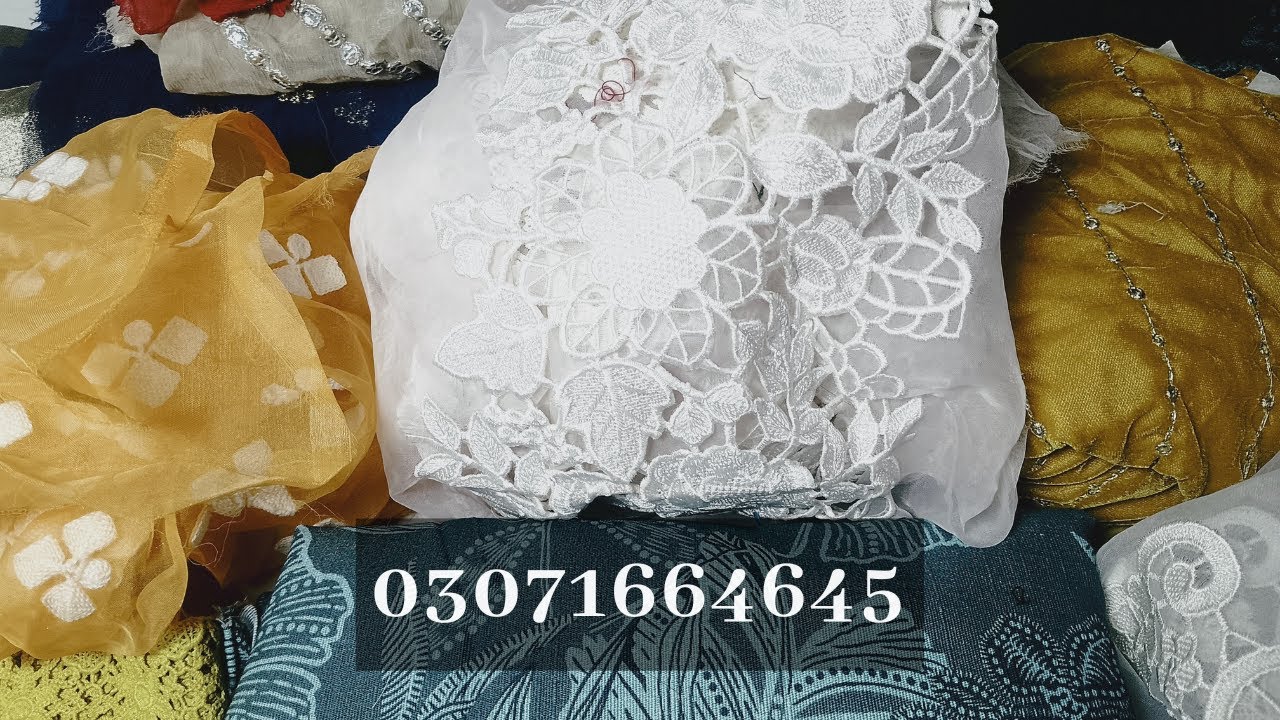 Stylish Maria B Laces | Easy-on-the-Budget Fashion Basics - YouTube