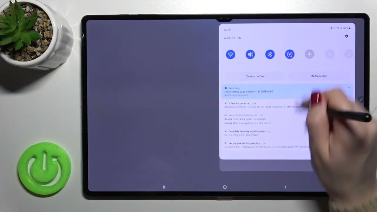 How to Find Sound Settings in SAMSUNG Galaxy Tab S8 Ultra – Sound ...