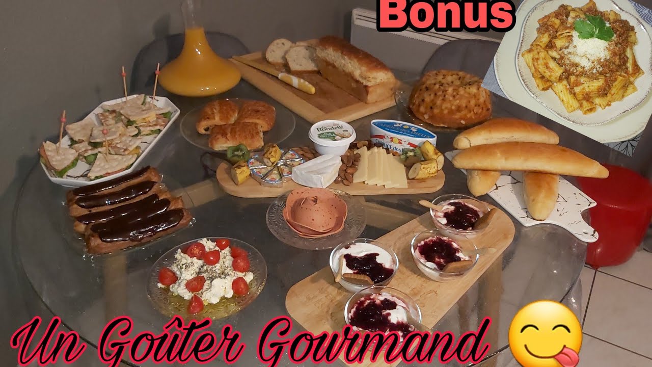 Comment réussir un bon Goûter 🍞🥧🧁/Sauce Bolognaise aux légumes 🍝 - YouTube