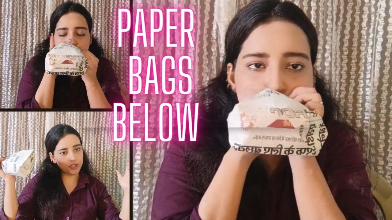 😱 😳paper Bag Blowing And Bursting Challenge🥰 Requested Video Challenge