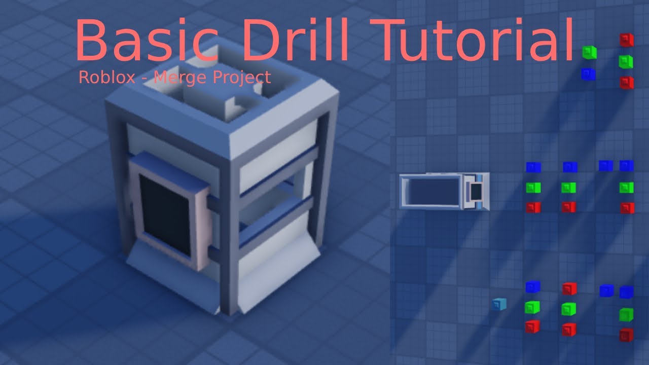 Roblox Merge Project - Drill Tutorial - YouTube