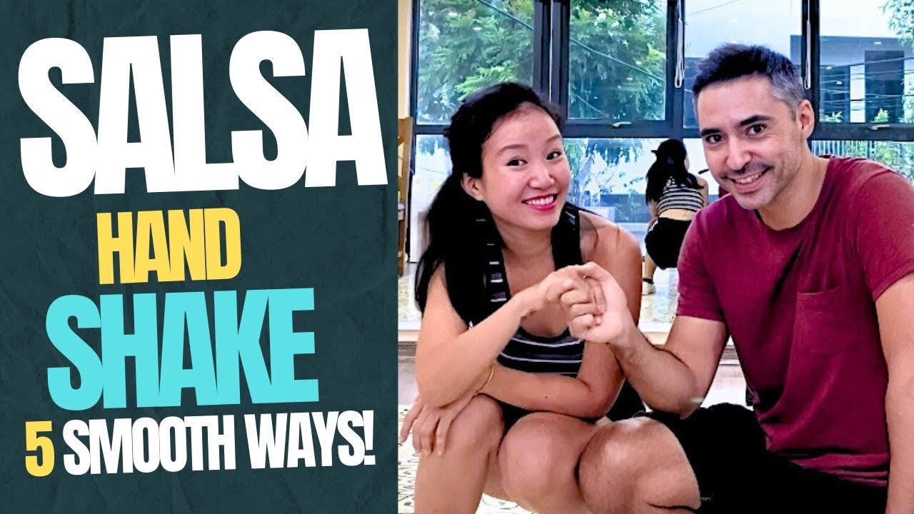 Beginner Salsa (smooth Handshake 5 ways) - YouTube