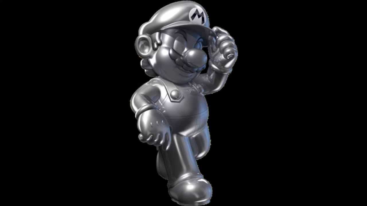 Super Mario 64 DS Metal Mario Starman Theme SNES Style - YouTube