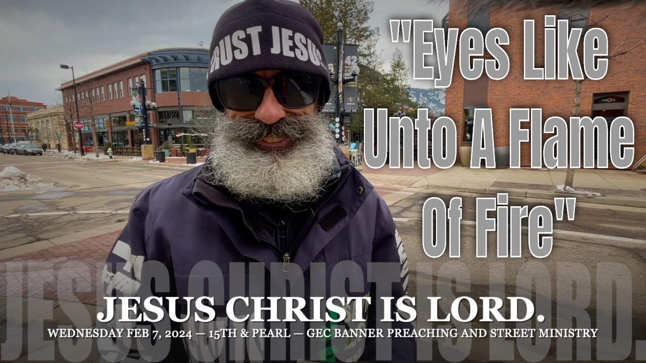 ️‍🔥 "Eyes Like Unto A Flame Of Fire" with Preacher John. Founding ...