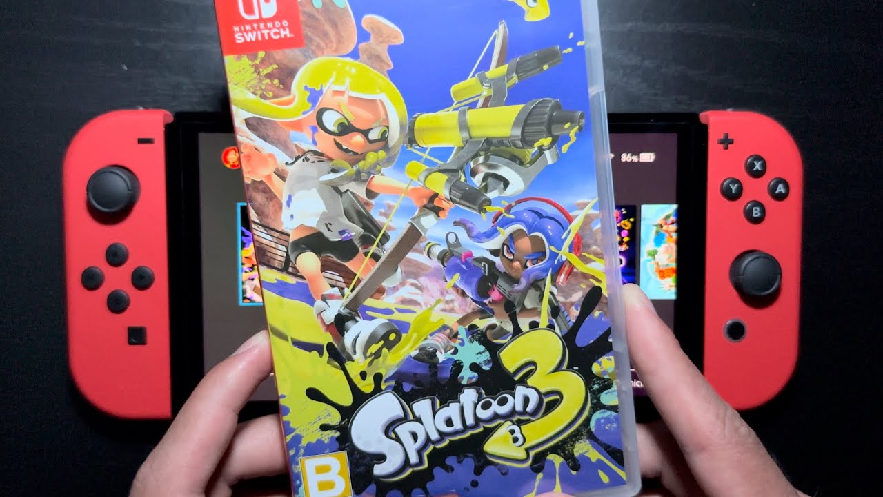 Splatoon 3 (Game Card) Nintendo Switch OLED Gameplay - YouTube