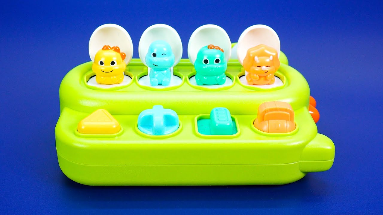 4 Minutes Satisfyting with Unboxing Dinosaur Land ASMR - July Toys ASMR ...