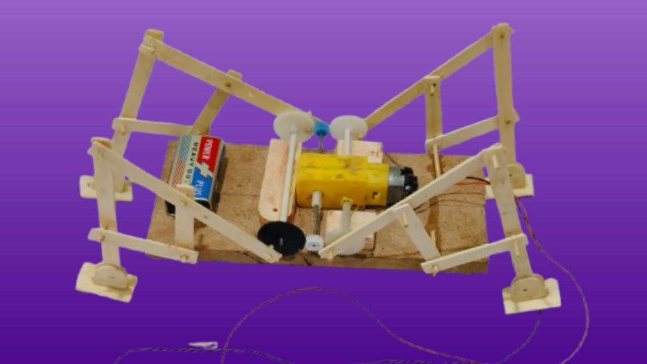 How to Make a mini Electric Invention with recyclable materials!! Diy ...