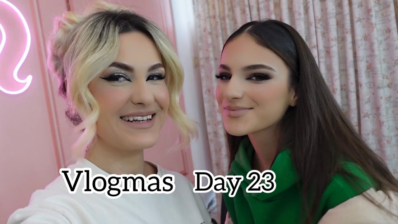 Vlogmas Day23//Gjith diten me Elin//Ku do shkojme kete rradhe?//Dezi ...