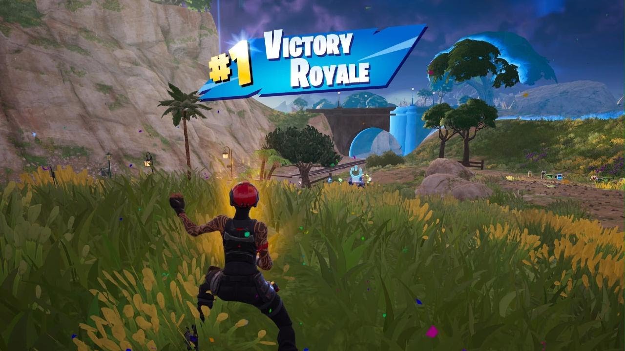 Fortnite Chapter 5 season 1 zero build solo win - YouTube