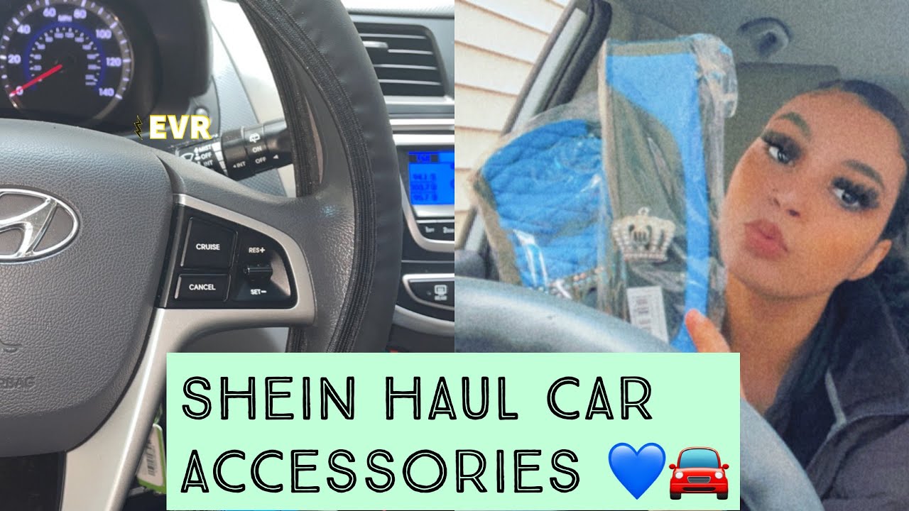 Shein haul car accessories 💙🚘 - YouTube