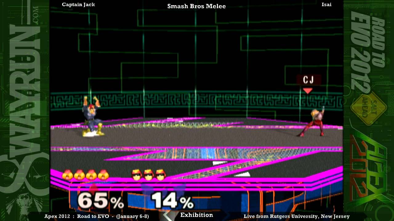 Apex 2012 - Melee Exhibition: Captain Jack vs. Isai - YouTube