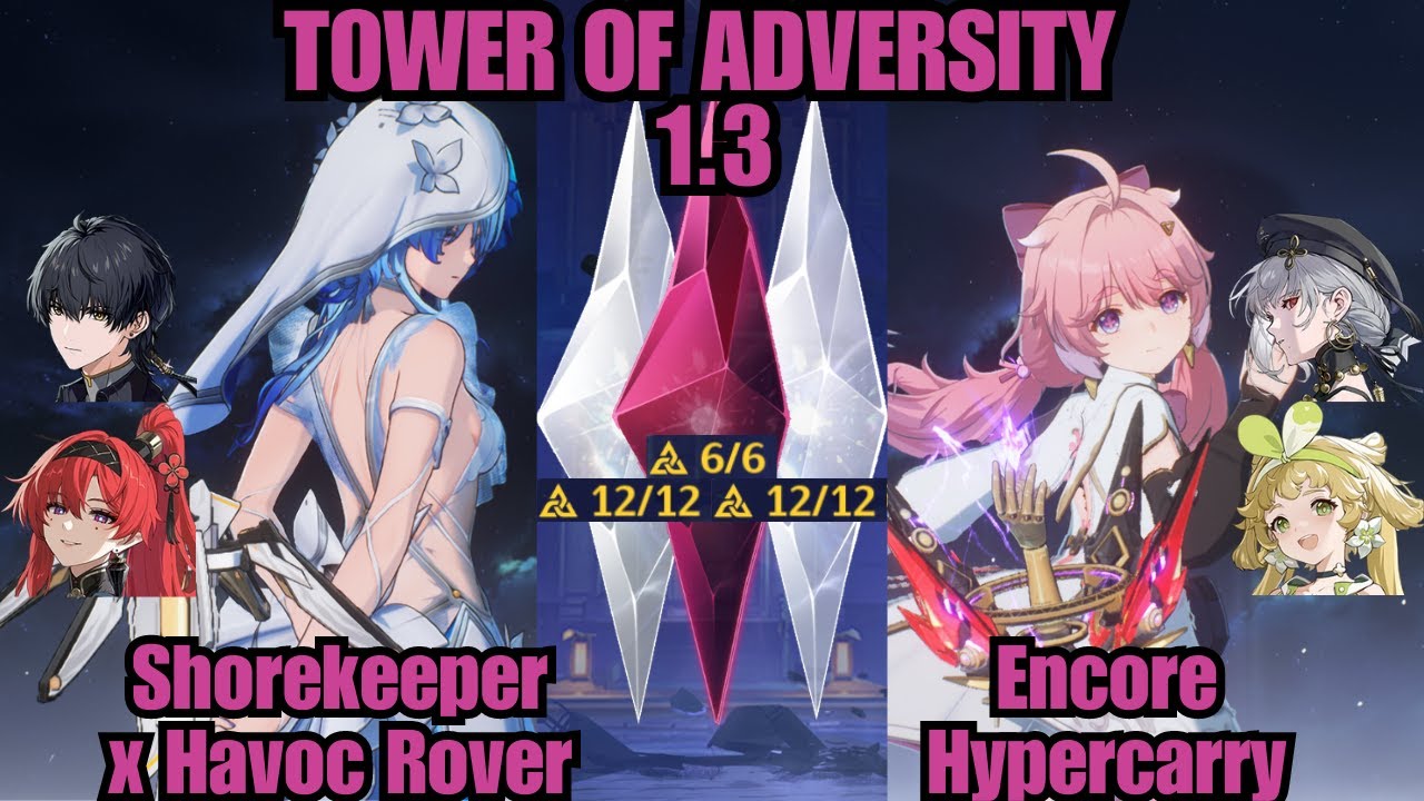 S0 Shorekeeper x Havoc Rover & S0 Encore Hypercarry TOA | Tower of ...