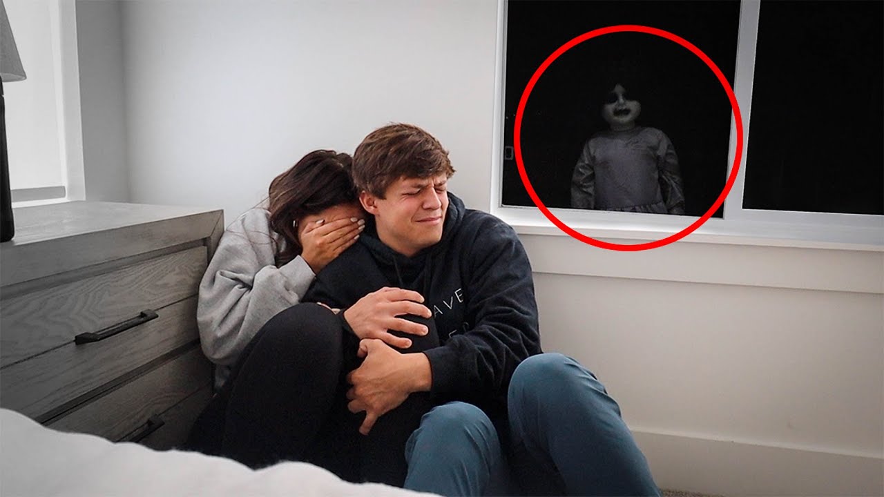 POSSESSED HOUSE PRANK ON FRIENDS *STARTED CRYING* - YouTube