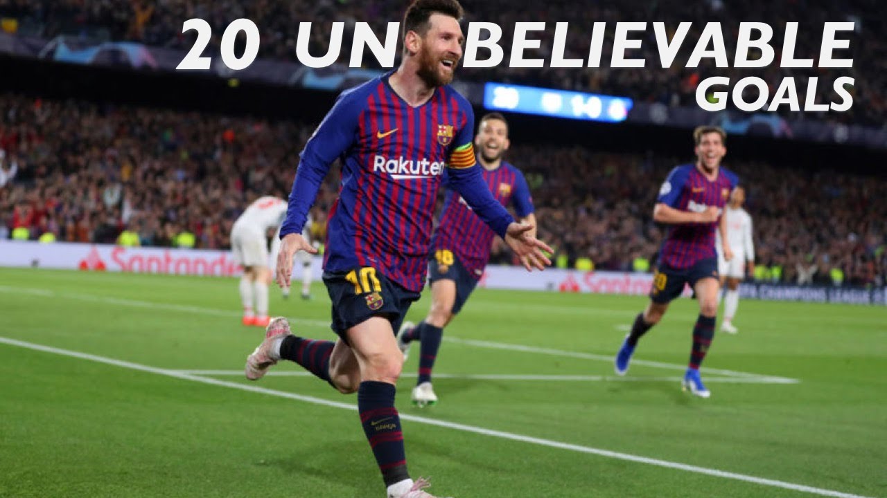TOP 20 MOST DANGEROUS LIONEL MESSI GOALS (IMPOSSIBLE) - YouTube