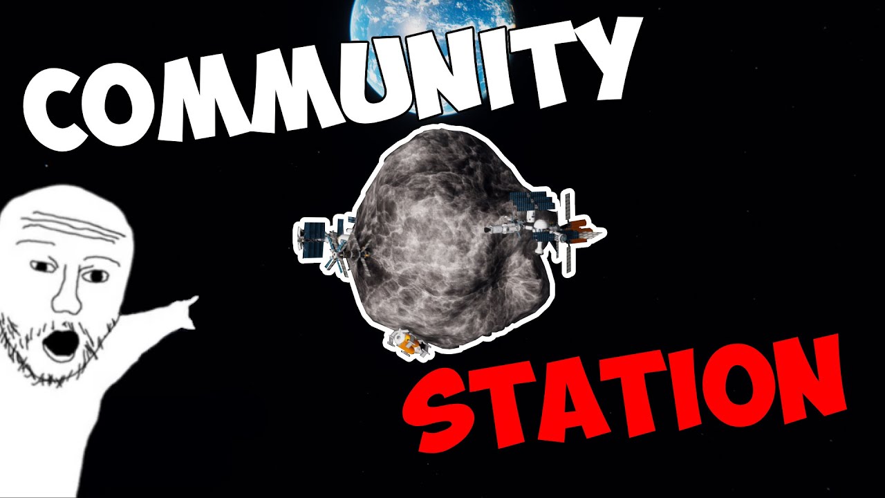 Community Project 3 - K.A.M.P. - Asteroid Station | KSP - YouTube