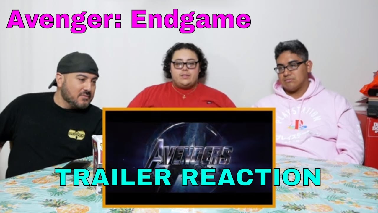 Marvel Studios' Avengers 4: Endgame - Official TRAILER REACTION | Super ...