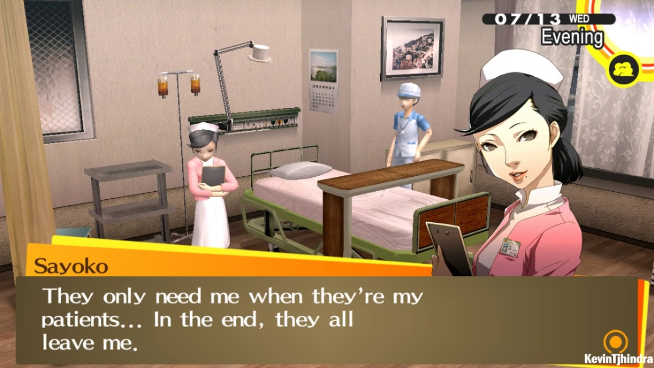 Persona 4 Golden PC Edition - Devil Social Link (Sayoko Uehara) - YouTube