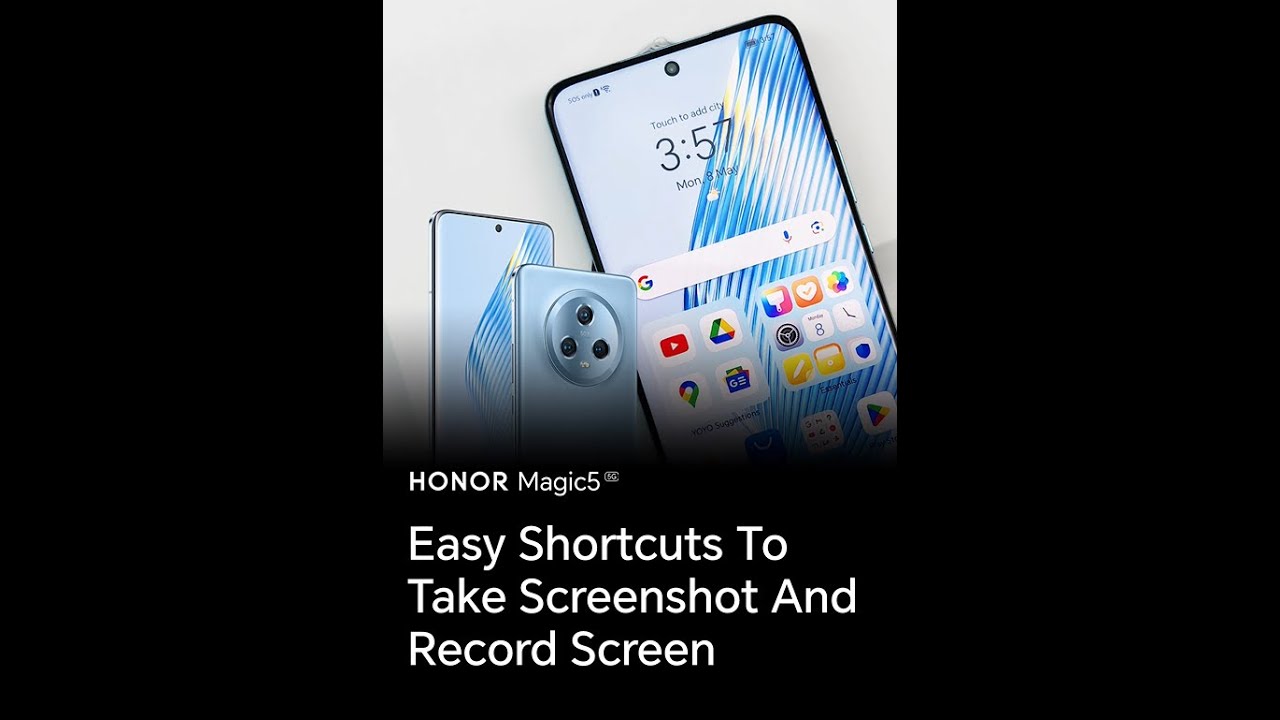 HONOR Magic5 | Easy Shortcuts To Take Screenshot - YouTube