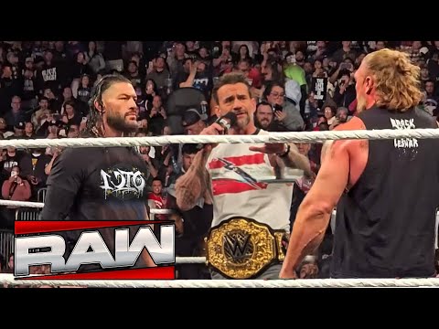 WWE Raw 16/3/26 Brock Lesnar Confronts CM Punk & Roman Reigns |WWE Raw Highlights today