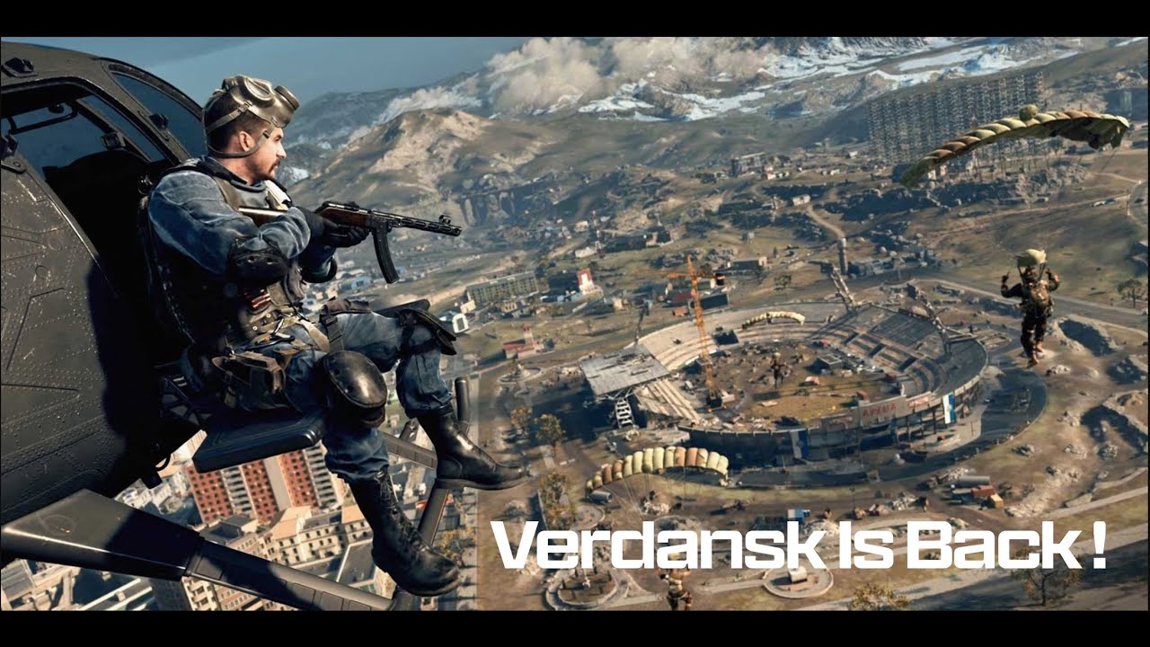 Verdansk Is Back! Lets Drop guys! - YouTube