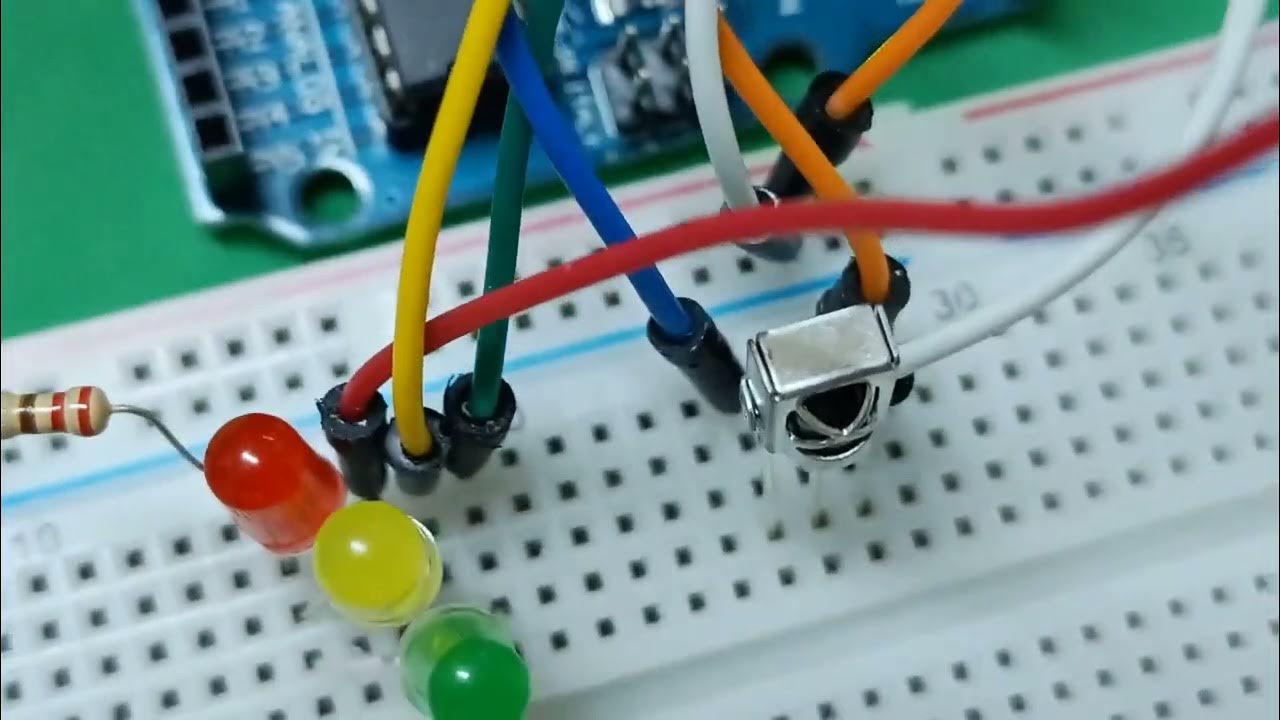 How to use an IR remote control & Arduino Uno to turn on/off 3 LEDs. # ...